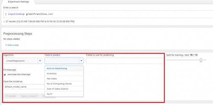 A Practical Example Using The Splunk Machine Learning Toolkit