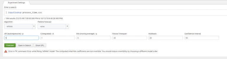 Forecasting Time Series Data Using Splunk Machine Learning Toolkit ...