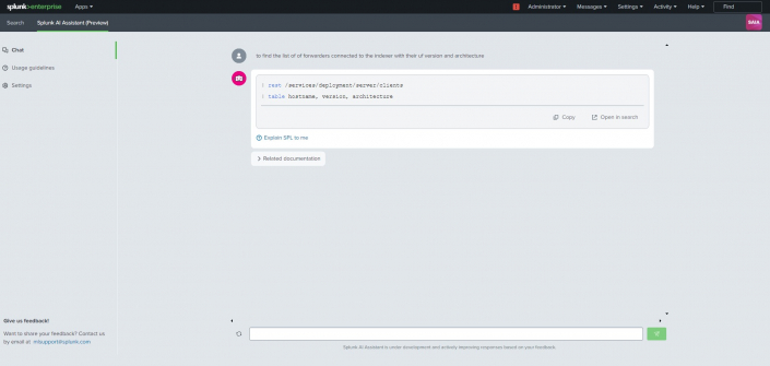 Simplifying SPL: A Beginner's Guide to the Splunk AI Assistant - Discovered Intelligence